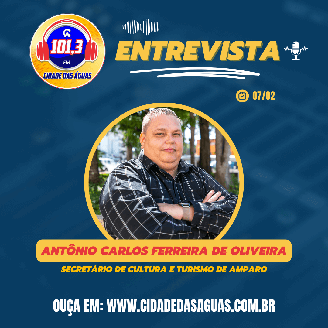 Secretário de Cultura e Turismo de Amparo participou no Manhã 101 e deu ...